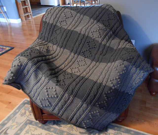 Ravelry: Irish Hills Afghan pattern by Carol Ballard