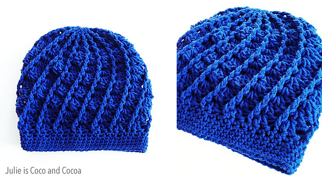 Ravelry: Slouchy Spiral Hat pattern by Julie Grimmett