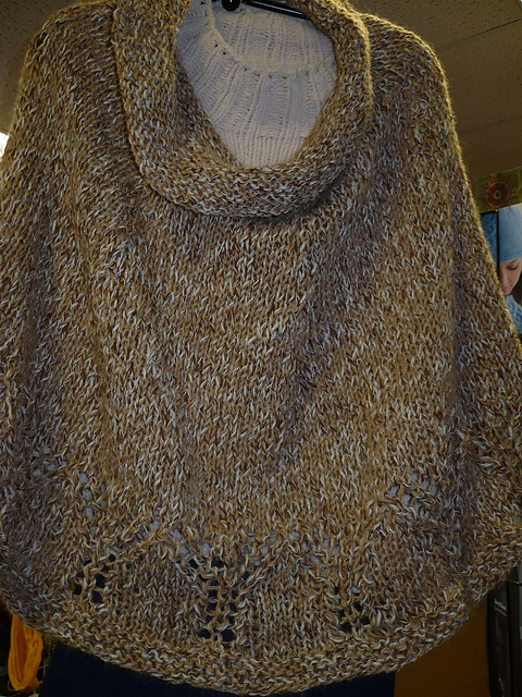 Ravelry: Peruvian Lace Tree Poncho pattern by Kathy Nies