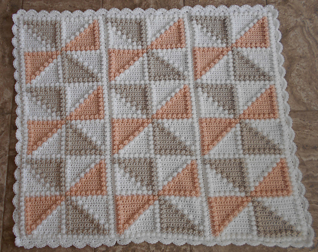 Ravelry: Pinwheel blanket pattern by Jody Pyott