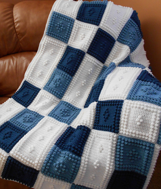 Ravelry: PEACEFUL blanket pattern by Jody Pyott