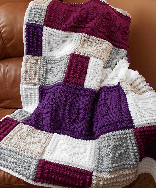Ravelry: FOREVER blanket pattern by Jody Pyott