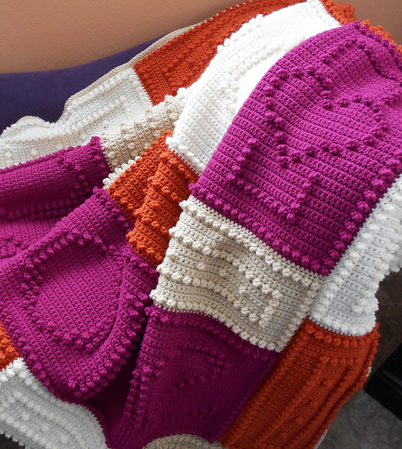 Ravelry: MORE blanket pattern by Jody Pyott