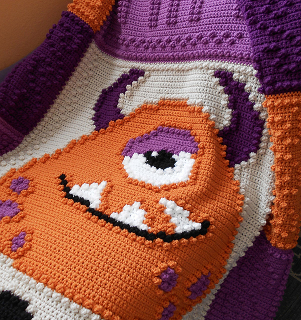 Ravelry: Monster blanket pattern by Jody Pyott