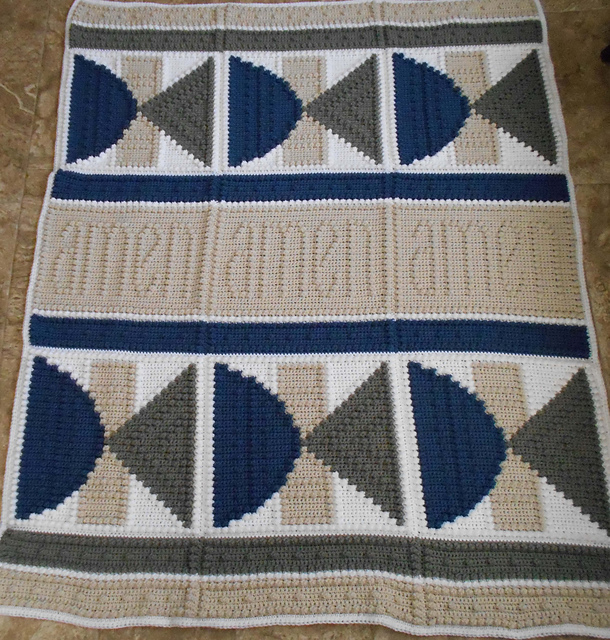 Ravelry: Amen blanket pattern by Jody Pyott