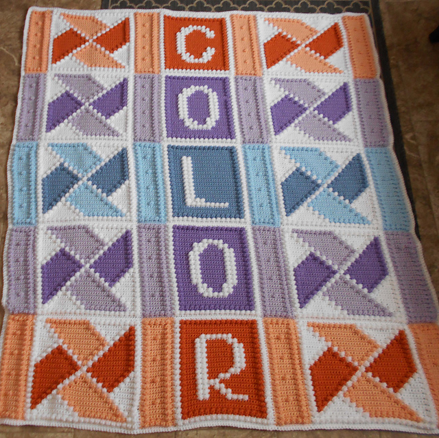 Ravelry: Color blanket pattern by Jody Pyott
