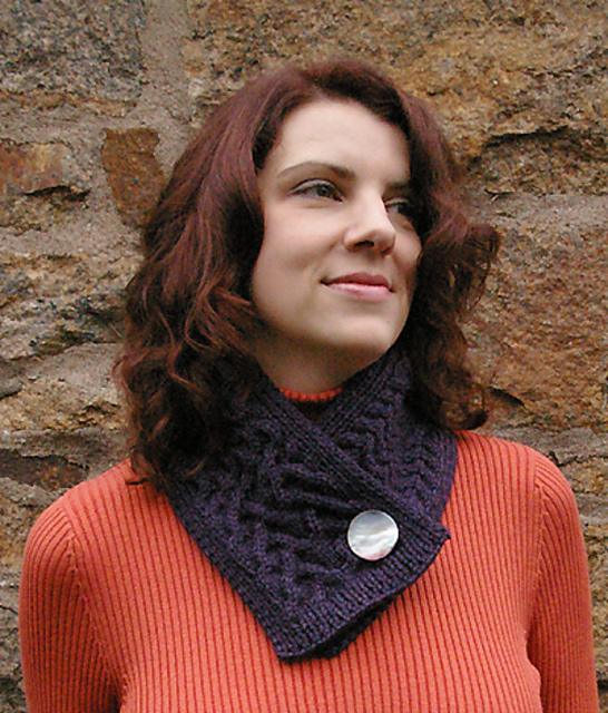 Ravelry: Cable Sampler Neck Wrap pattern by Crystal Guistinello