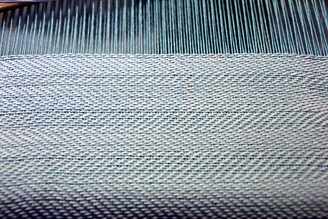 Ravelry: comnurse's Experiment with 2 Heddles 2-1 Twill