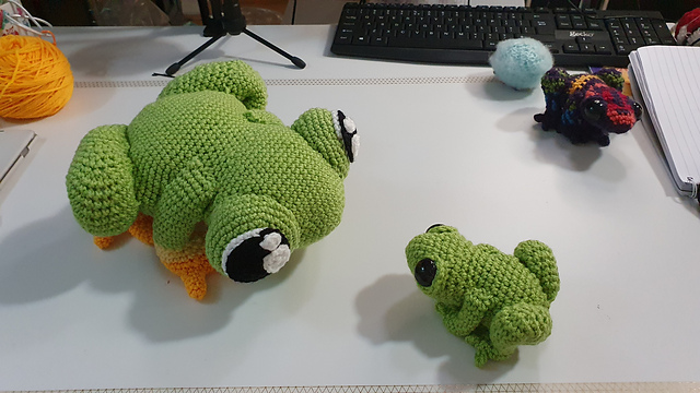 Ravelry: Big Frog pattern by Kylie Slee