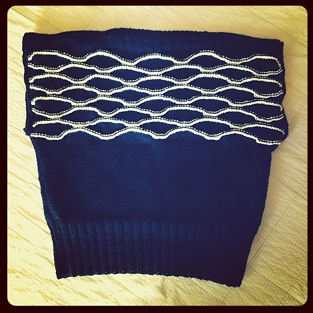 Ravelry: Wave tops 波のセーター pattern by Mariko Mikuni (三國 万里子）