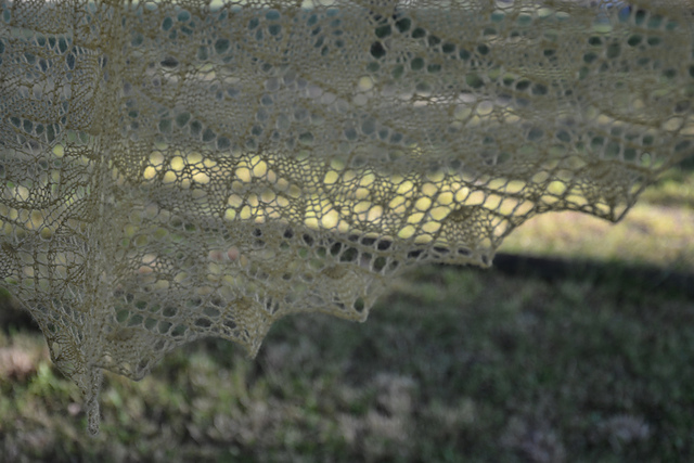 Ravelry: confituralamure's Châle Leaf Evolution Mystery KAL