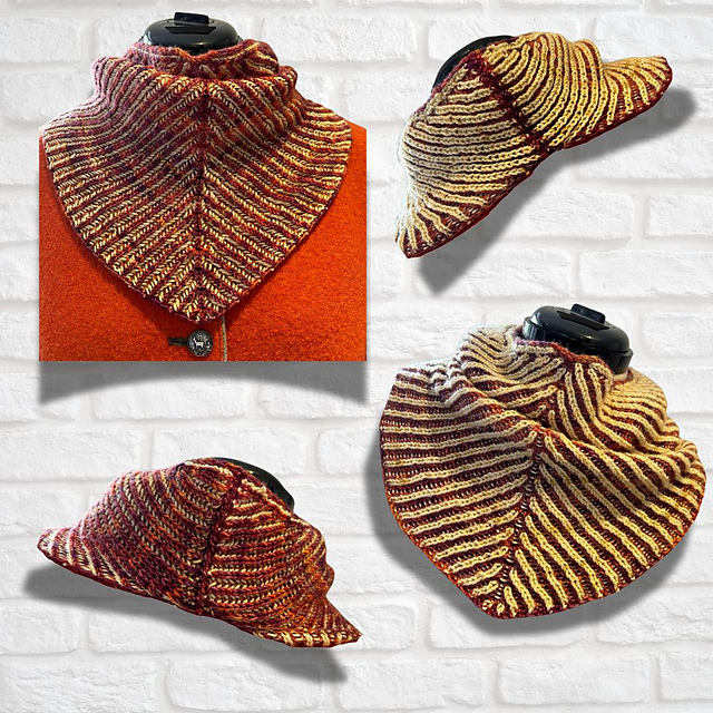 Ravelry: Brioche Neckwarmer pattern by Carol Ibbetson