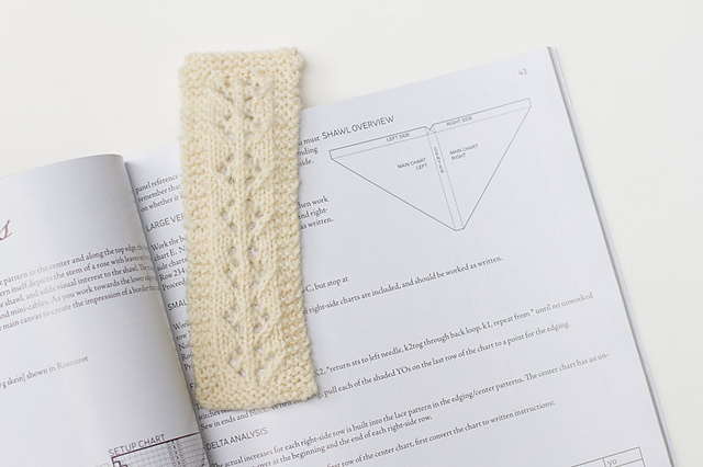 Ravelry: Lace Bookmark pattern by Kate Atherley