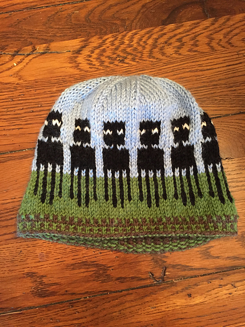 Ravelry: Enderman Hat pattern by Corina Cook
