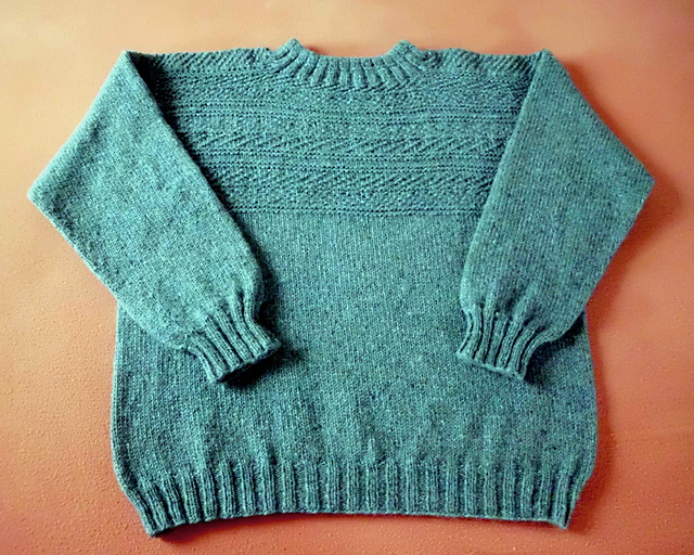 Ravelry: Gansey with Horizontal Panels pattern by Priscilla Gibson-Roberts