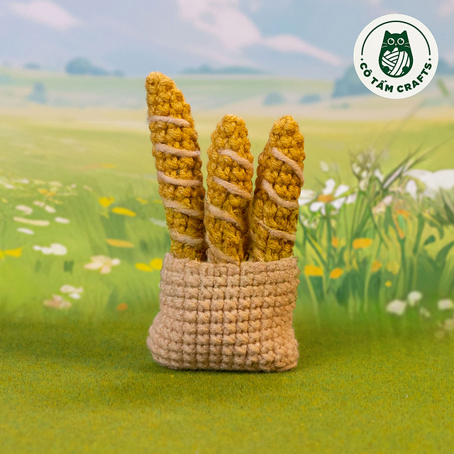 Ravelry: Baguette Bag pattern by Trang Vo