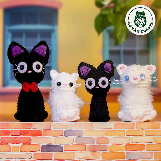 Ravelry: Cat Jiji's Family pattern by Vo Do Huyen Trang