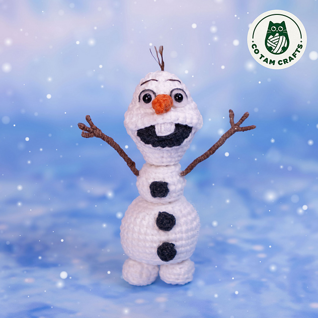 Ravelry: Olaf snowman - Frozen pattern by Trang Vo