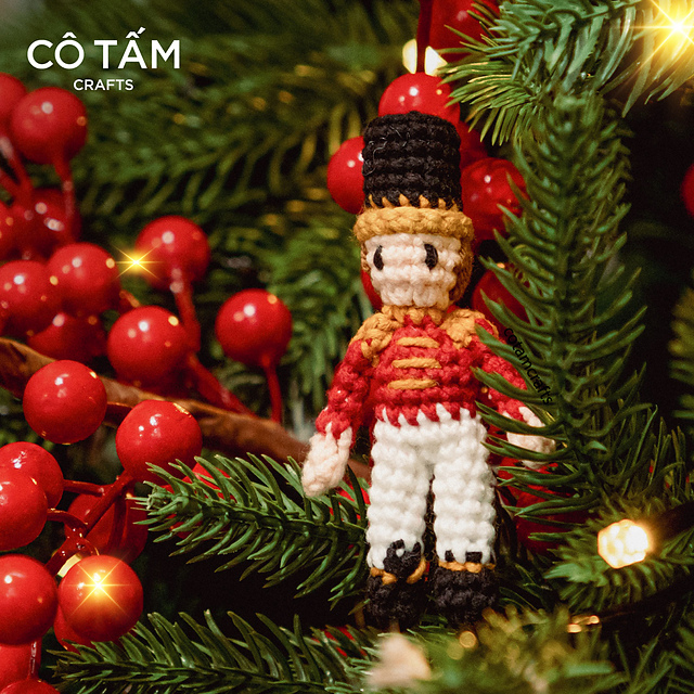Ravelry: Nutcracker Christmas Ornament pattern by Vo Do Huyen Trang