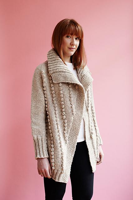 Ravelry: Bobble Cardigan pattern by Kyoko Nakayoshi