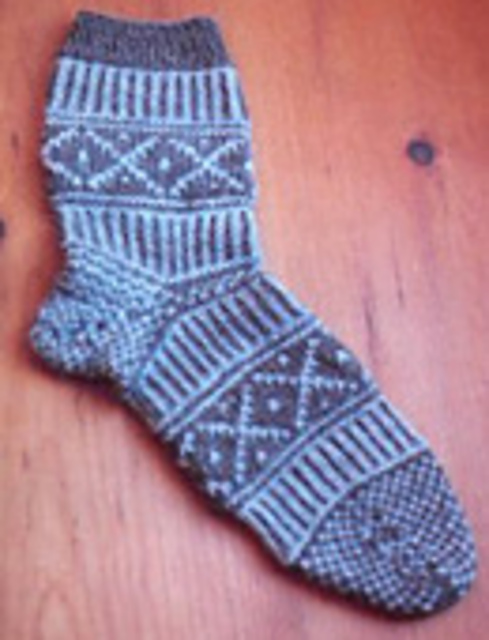 Ravelry: Nordic Socks pattern by Claudia Krisniski