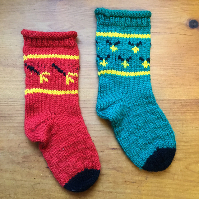 Ravelry: House Elf Socks pattern by Claudia Krisniski