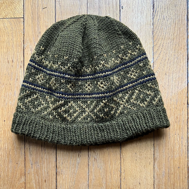 Ravelry: Norwegian Banded Hat pattern by Claudia Krisniski