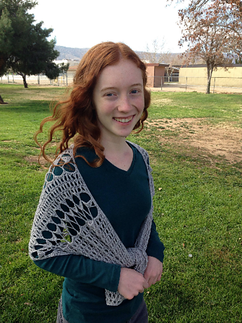 Ravelry: Twist in Time Shawl pattern by Rachel Counts