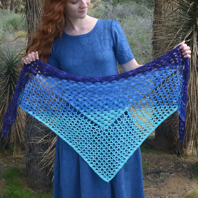 Ravelry: Wave Shawl pattern by Rachel Counts