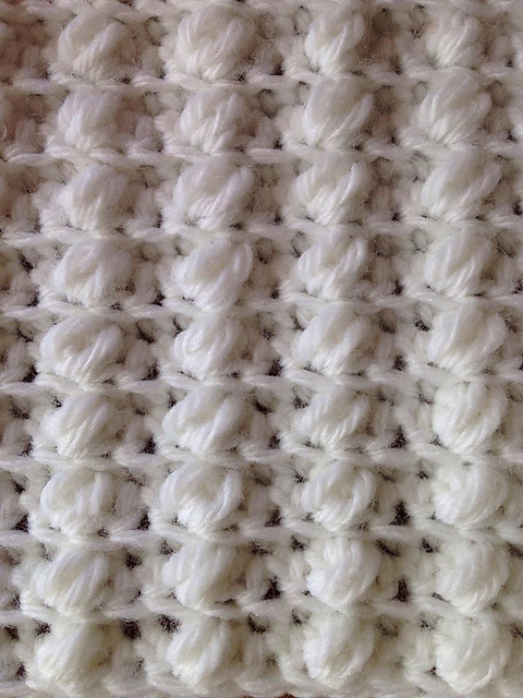 Ravelry: Snowball Stitch pattern by Rachel Counts