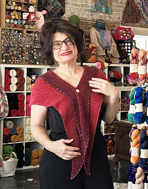 Ravelry: The Grand Illusion Shawl pattern by Christen Brandl Designs