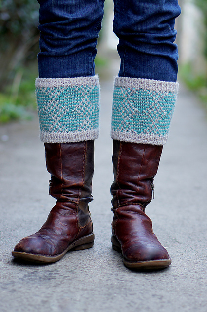 Ravelry: Norfolk Boot Toppers pattern by Kate Bostwick