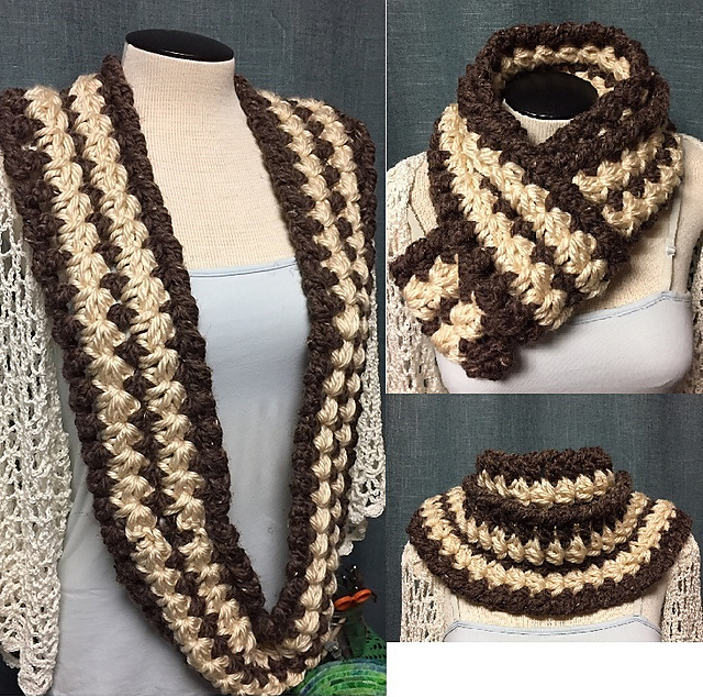 Ravelry: Infinity Stars Scarf pattern by Jody Witt