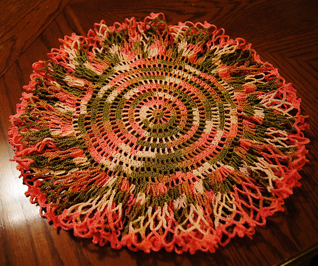 Ravelry: Ruffle Doily #2133 pattern by American Thread Company