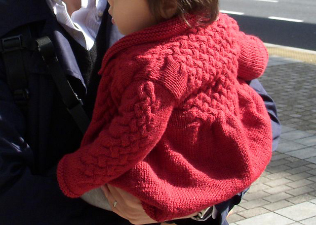 Ravelry: cozysunnyday's Toddler's Smocked Cable Coat