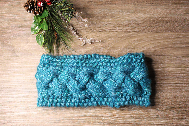 Ravelry: Bailey Braided Cable Earwarmer pattern by Ashley Fong