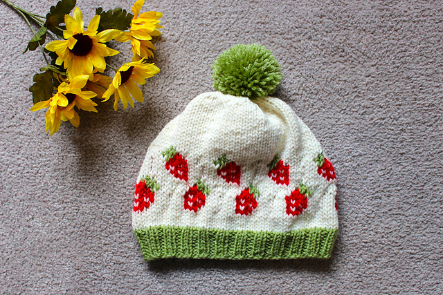 Ravelry: Strawberry Shortcake Hat pattern by Ashley Fong