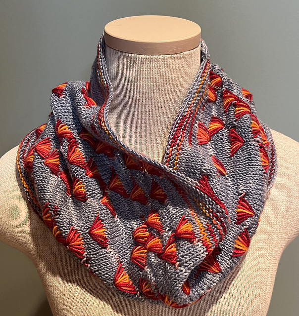 Ravelry: Sunrise Sunset Assigned Pooling Cowl pattern by Cris Platto