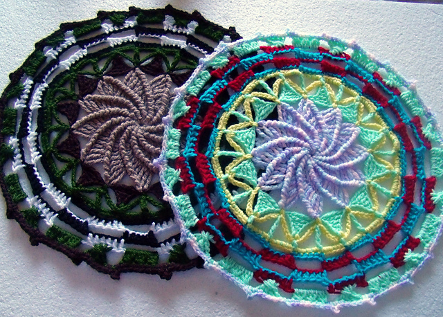 Ravelry: Spiral Geometry Mandala pattern by Augenia (Jenny) Lawson