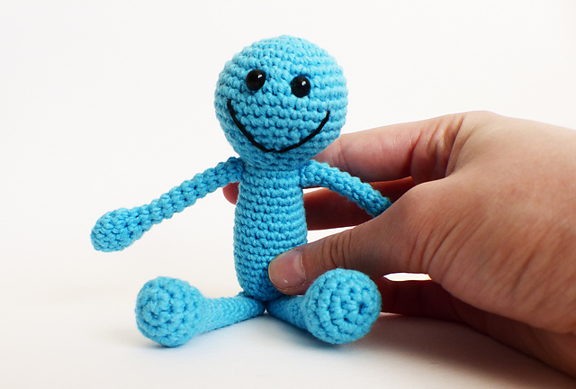Ravelry: Mr. Meeseeks from "Rick and Morty" Amigurumi pattern by ...