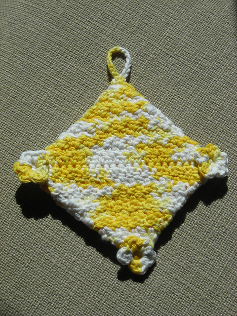 Ravelry: Magic PotHolder Seed Stitch Crochet pattern by Teresa Richardson