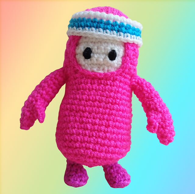 Ravelry: Fall Guys character pattern by Janine Dalton