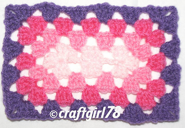 Ravelry: 7 Rectangle Granny pattern by Margaret Hubert