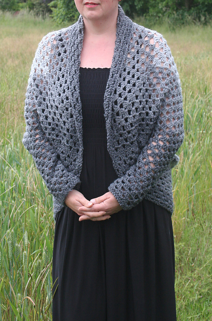 Ravelry: Easy Crochet Draped Cardigan pattern by Michelle Jay