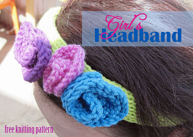 Ravelry: Girl's Spring Headband pattern by Melanie Smith