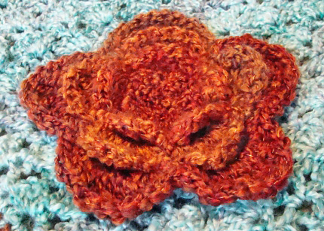 Ravelry: Wild Fire Flower pattern by Esther Leavitt