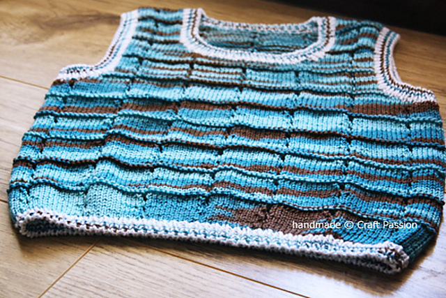 Ravelry: Children Vest pattern by Joanne Loh