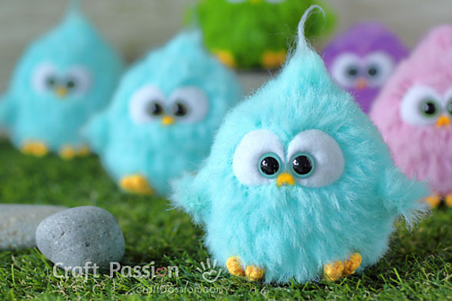 Ravelry: Fur Bird Amigurumi pattern by Joanne Loh