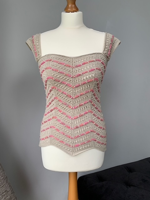Ravelry: Woven Effect Summer Top pattern by craftyLSS