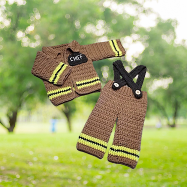 Ravelry: Firefighter outfit, #11 pattern by DWC